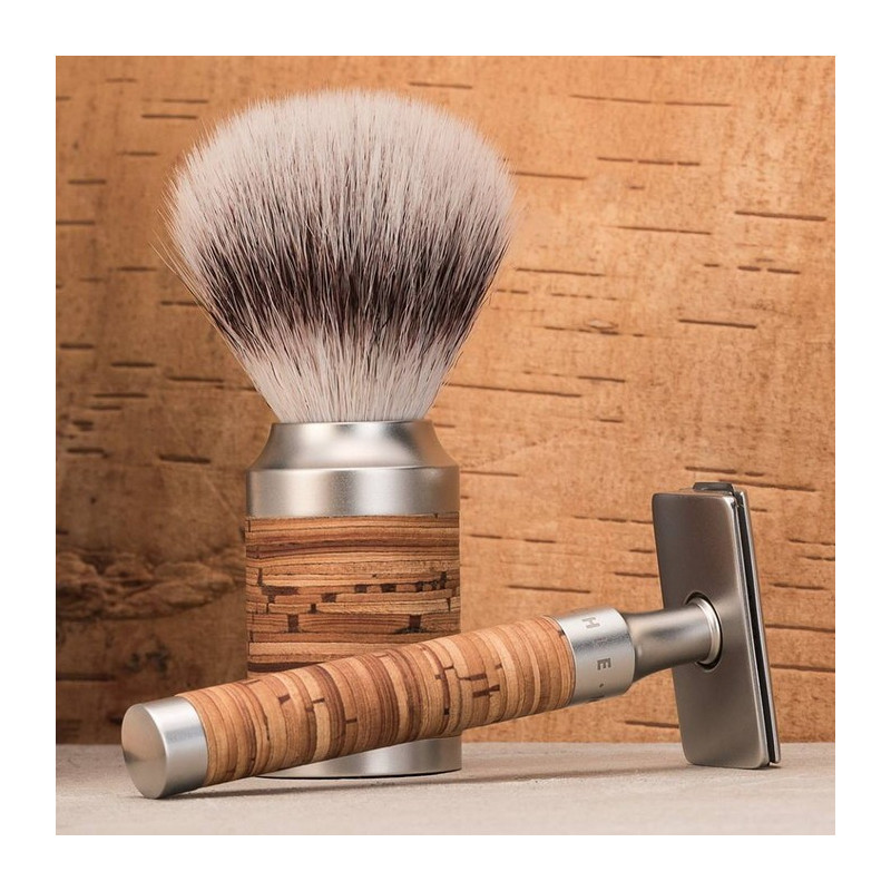 Muhle ROCCA R95 Maszynka do golenia na żyletki stal nierdzewna i brzoza ...