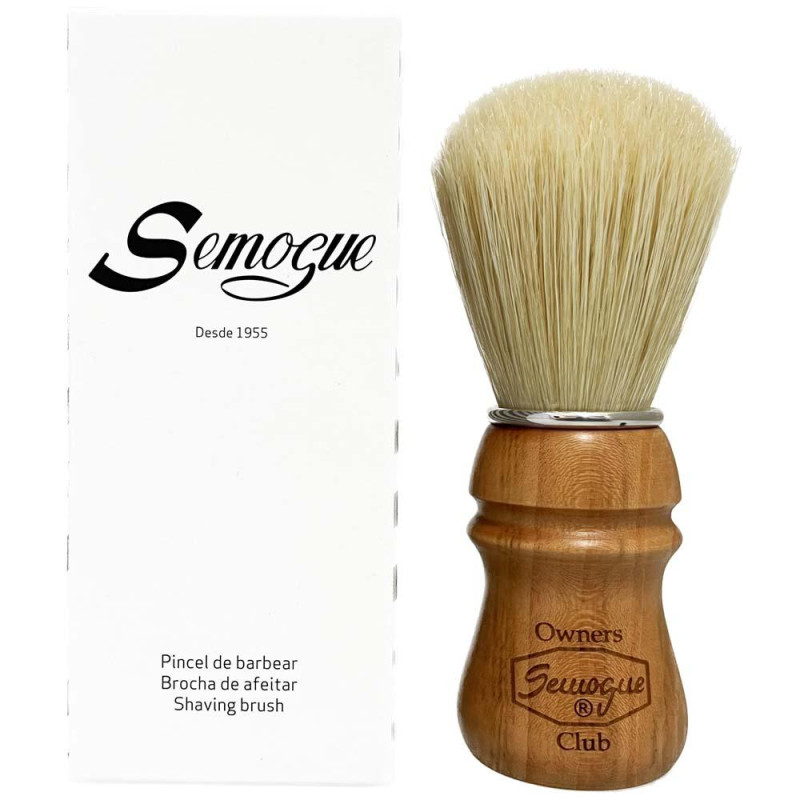 SEMOGUE SOC pędzel do golenia szczecina SPECIAL drewno wiśni | Facetaria.pl